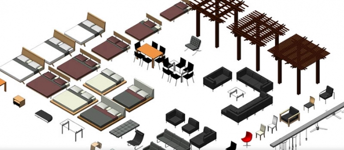 Furniture 3D models: 5 ways Revit improves woodwork design process