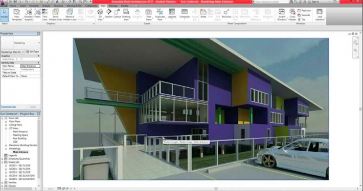 3D Rendering in Revit: Why Use It for Architectural CAD Projects