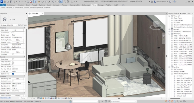 Revit for Interior Designers: Detailed Project Case Study